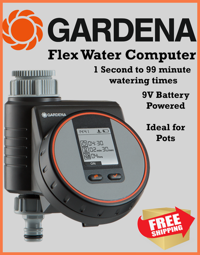 Gardena Flex Electronic Tap Timer Water Computer 1890-20 Made in ...