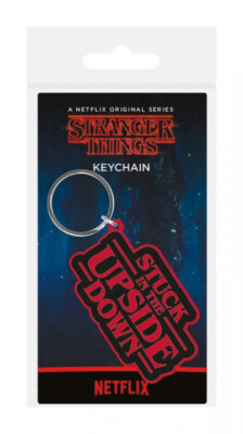 Stranger Things porte-clés caoutchouc Stuck In The Upside Down 6 cm ...