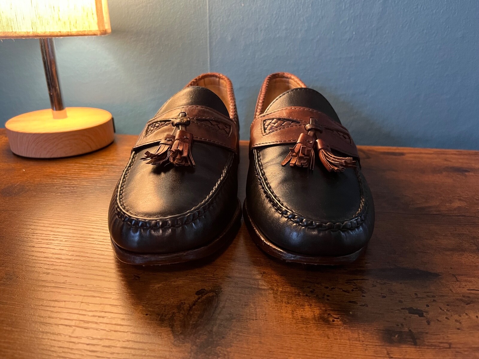 Allen Edmonds Maxfield Tassel Loafer Black Men's US 9.5 E Made In USA ...