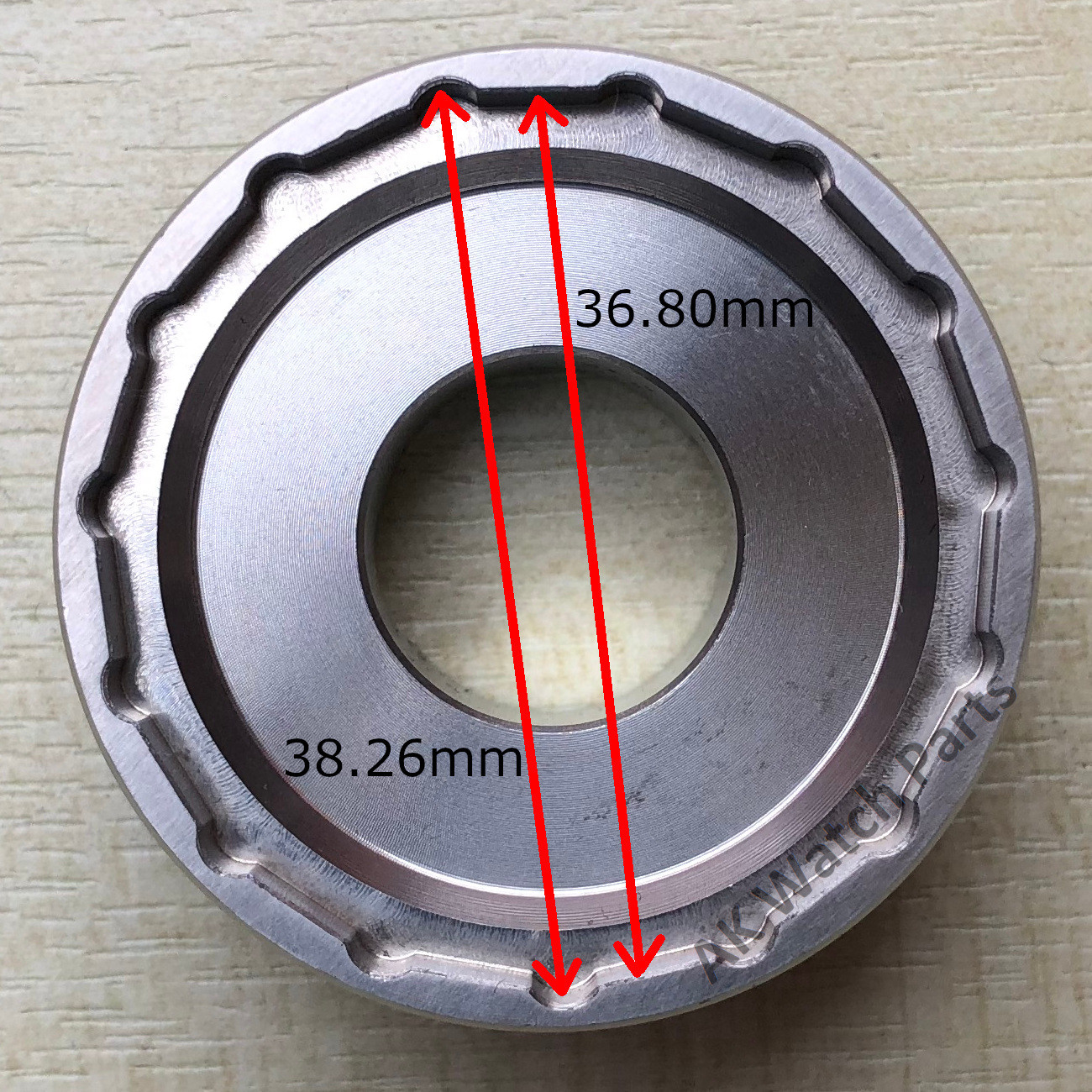 IN 15 SIZES S/S Watch Back Case Opener Die For Breitling Removal Tool ...