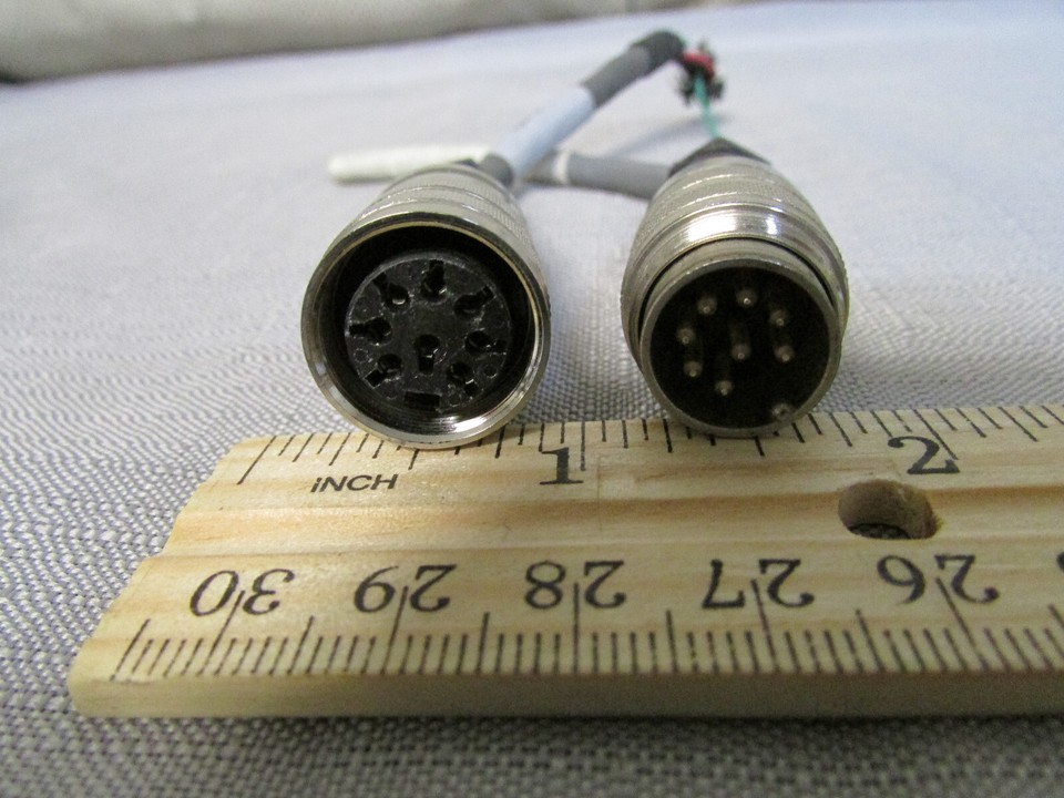 8-Pin Male/Female Mating Connector Pair Circular Inline | eBay