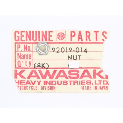Kawasaki Lock Nut 5mm Part Number - 92019-014 | eBay