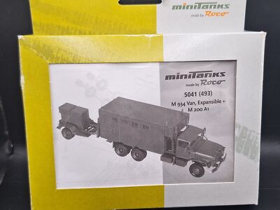 Roco 5041 493 Minitanks H0 1:87 Militaria M 934 Van + M 200 A1 HTF | eBay