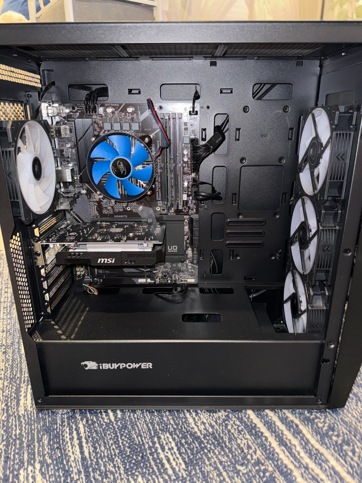 iBuyPower Slate MR Gaming Desktop - Intel i3-10105F - NVIDIA GeForce ...