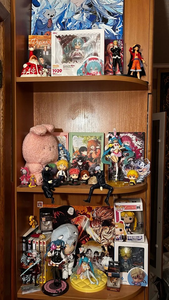 JJK Jujutsu Kaisen Anime Satoru Gojo Geto Suguru Noodle Stopper Figure ...