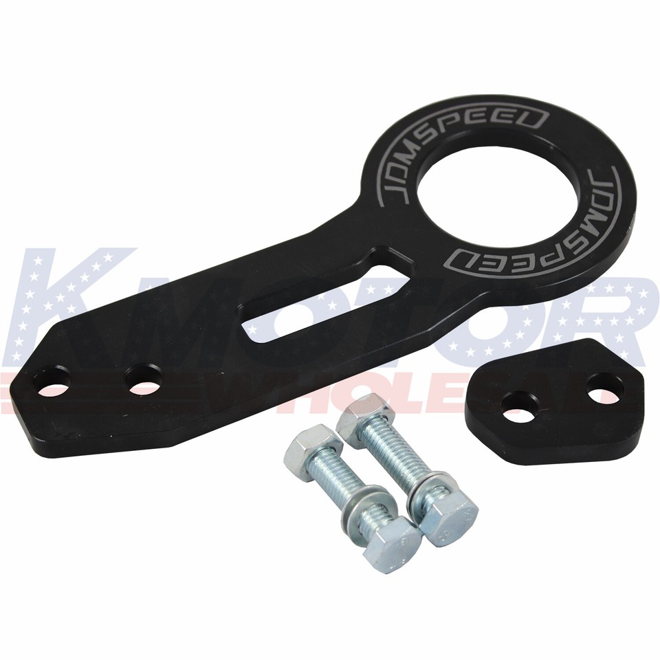 Black JDMSPEED High Performance CNC Aluminum Racing Front Rear Tow Hook ...