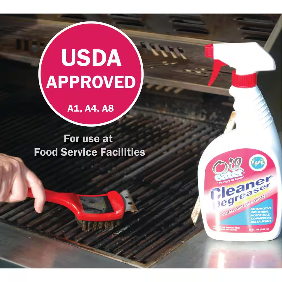 Oil Eater Cleaner Degreaser 1 Gal Color Safe Non Corrosive Concentrated ...
