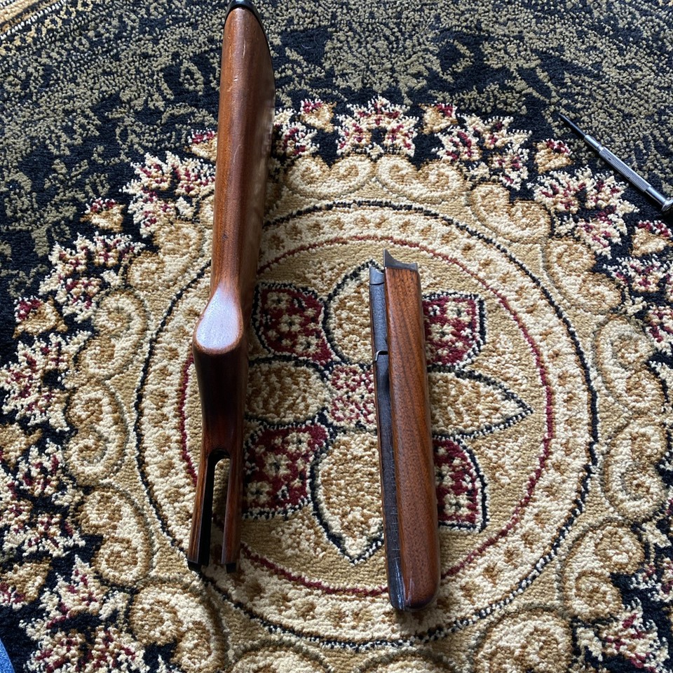 Vintage Org. Stevens 12 Gauge Model 94 /107B Wood Butt Stock & Forend ...