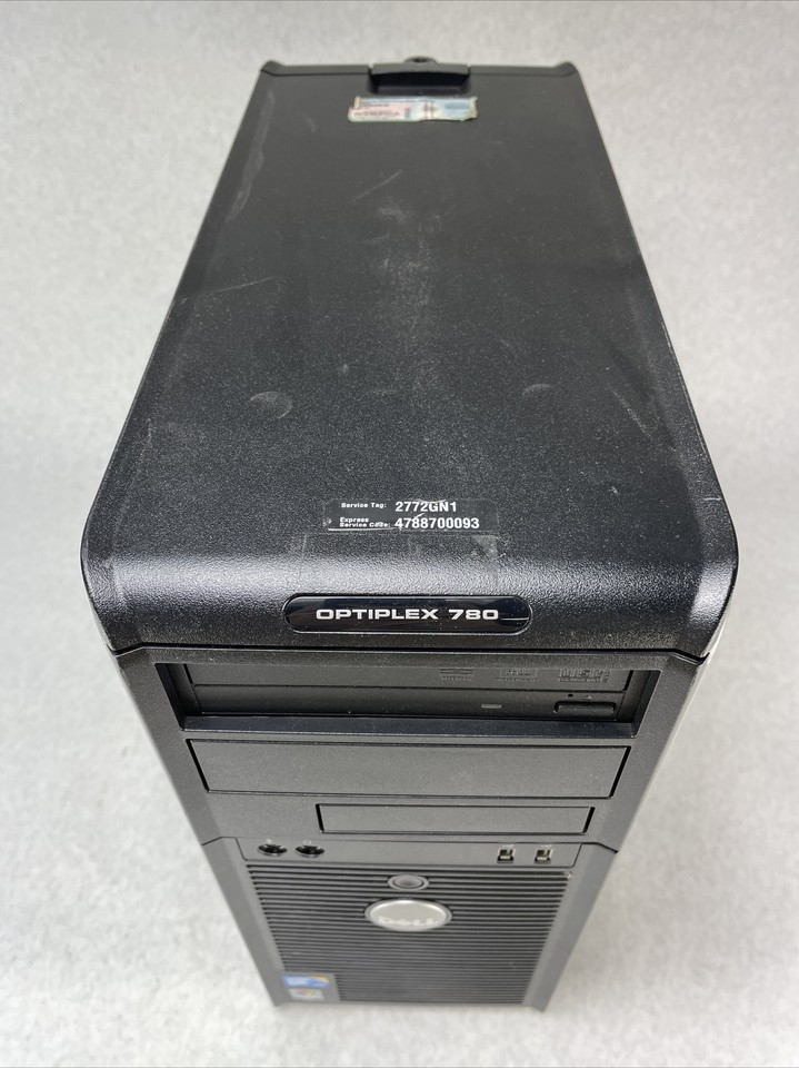 Dell Optiplex 780 MT Intel Core 2 Duo E7500 2.93GHz 4GB RAM No HDD No ...