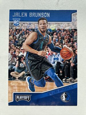 Jalen Brunson Rookie Card RC 2018-19 Panini Chronicles No. 174 Dallas ...