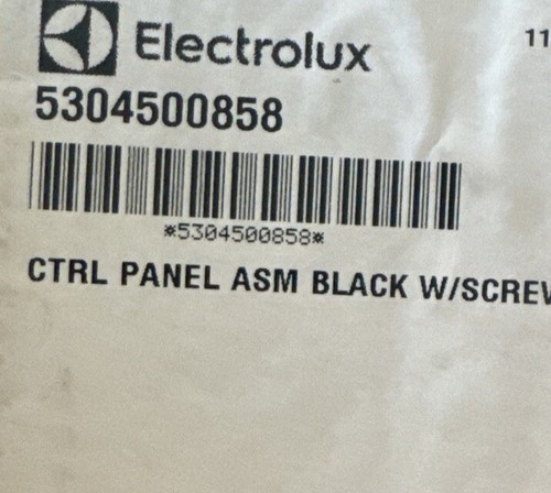 Electrolux Control Panel 5304500858 Brand New | eBay