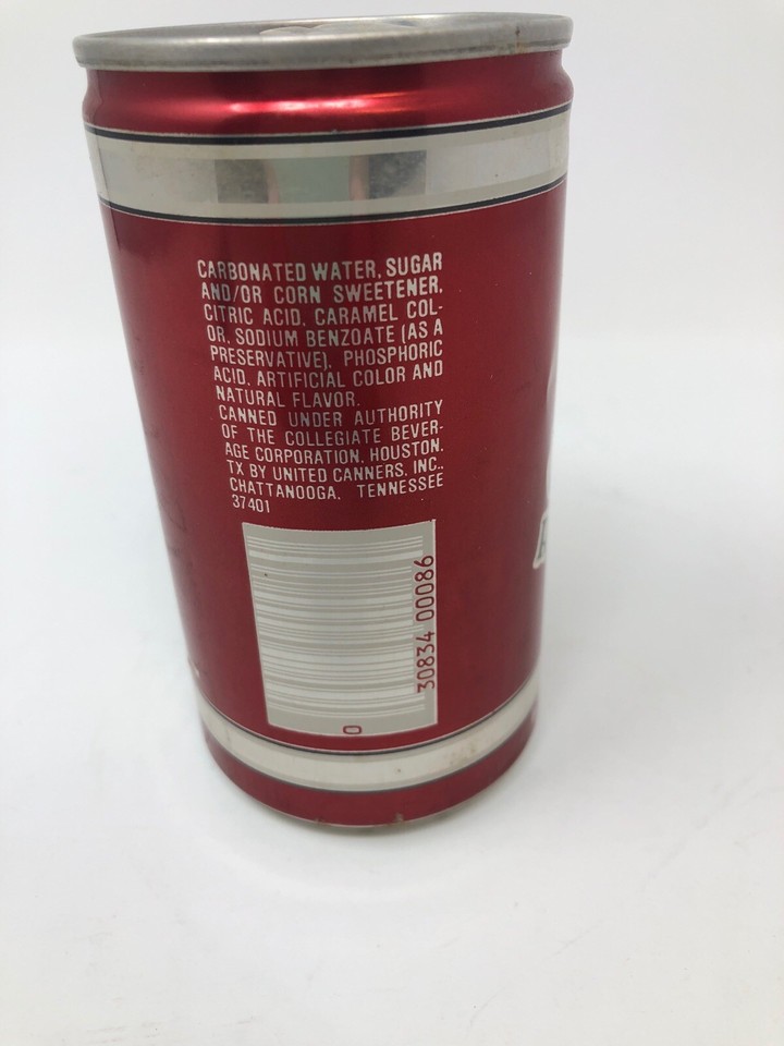 Alabama Crimson Tide Rollin Tide Red Soda Can Unopened Empty | eBay