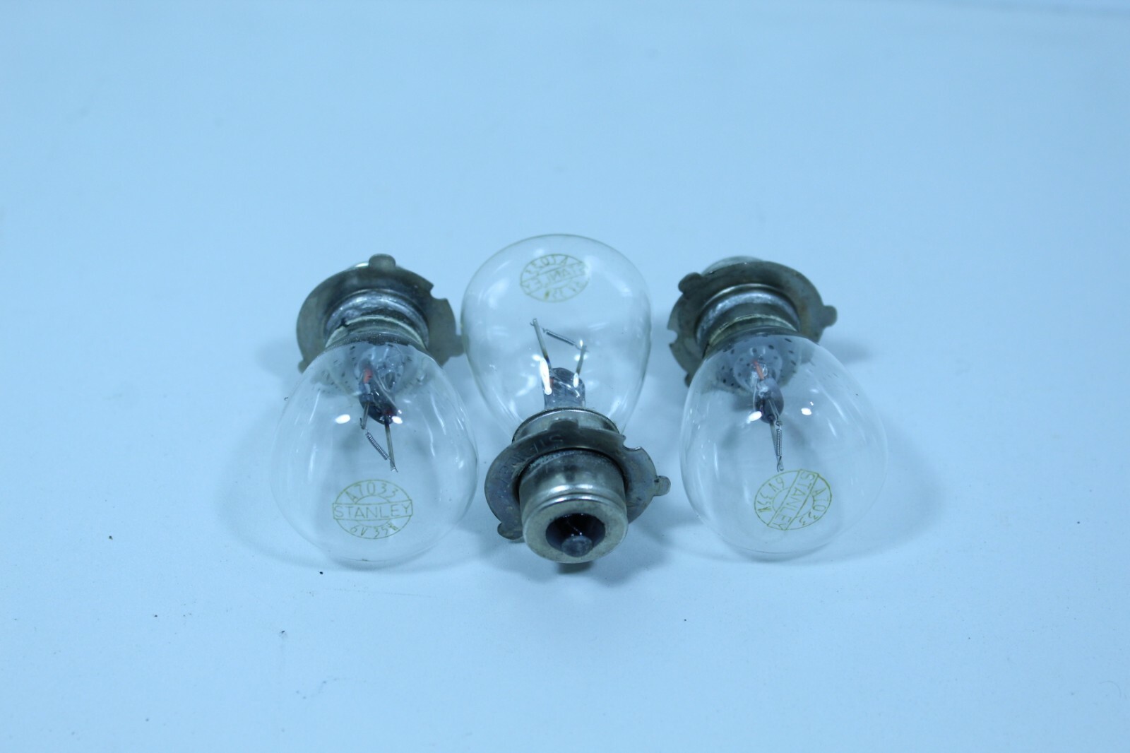 (3) Nos Vintage Stanley A7033, 6V 35W Light Bulb Headlight Bike, Snow ...