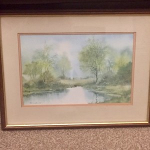 Anthony Waller signed print country collection “Woodland Gate” | eBay
