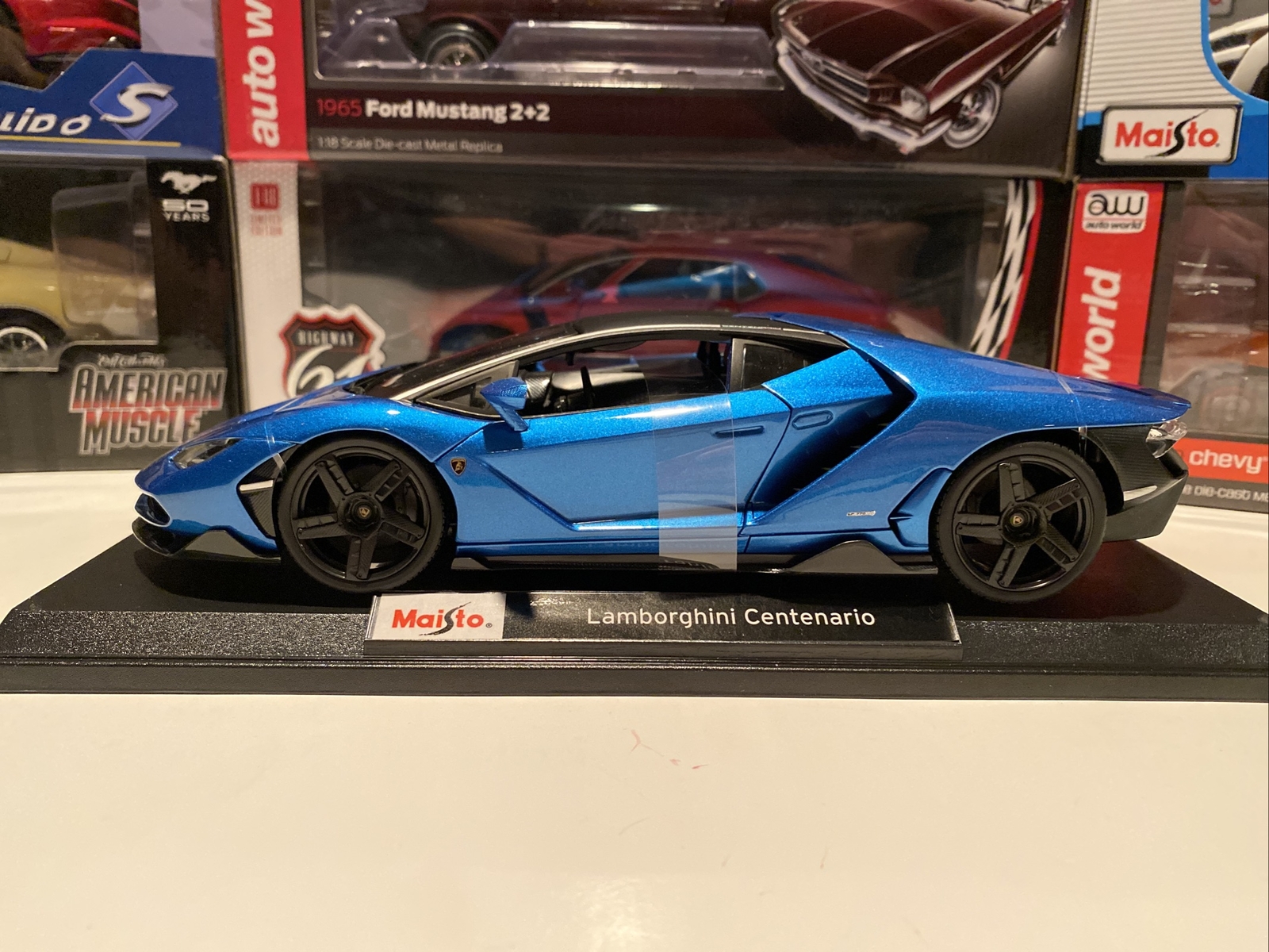Lamborgini Centenario - Green 1/18 scale Maisto special Edition Die ...