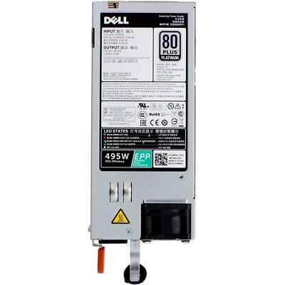 Dell 495W Platinum Efficiency Power Supply 2FR04 R430 R530 R630 R730 ...