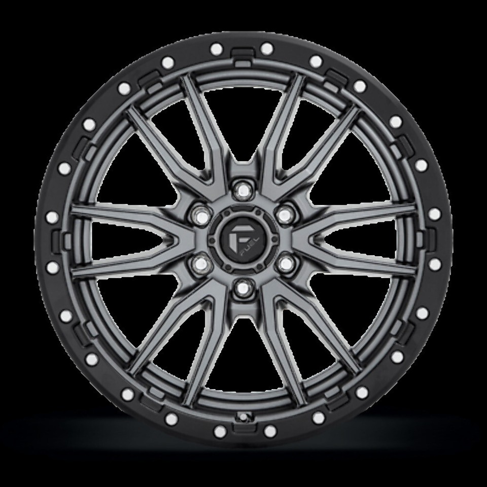 20x9 Fuel D680 Rebel Gray Wheels Rims 32" MT Tires 6x135 Ford F150 ...
