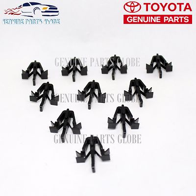 GENUINE OEM TOYOTA TACOMA RAV4 PICKUP 4RUNNER GRILLE CLIPS SET 10 X ...
