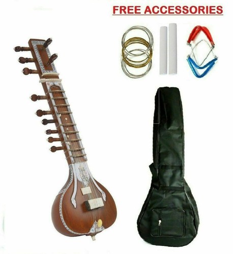 Designer Non Playable Artistic Indian Musical Miniature Tune Wooden ...