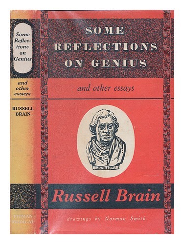 BRAIN, W. RUSSELL (WALTER RUSSELL BRAIN) BARON (1895-1966); SMITH ...