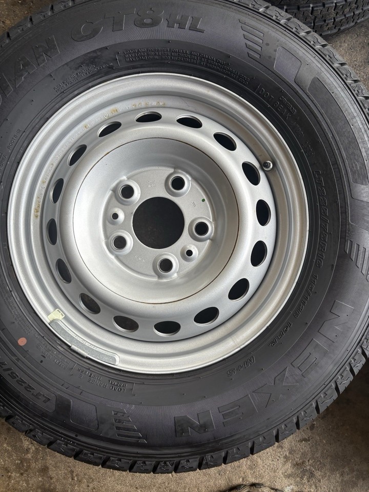 16" Dodge Ram Promaster Wheels Tires Factory Original OEM Set 4 Steel ...