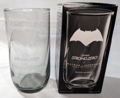 Pepsi STRONG ZERO Batman Vs Superman Dawn of Justice Batman Emblem ...
