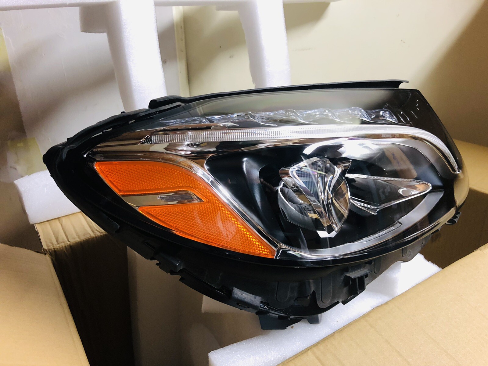 2015 2016 2017 2018 Mercedes Benz C-Class C300 LED Headlights Left ...