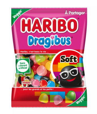 Haribo Dragibus Soft Bonbons Végétariens 10 Sachets de 300g | eBay