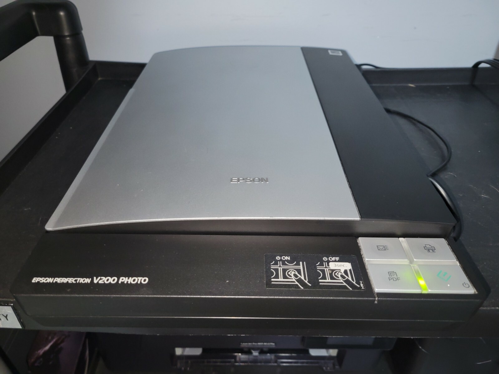 Epson Perfection V200 Photo Flatbed USB Scanner Complete Only Twice for ...