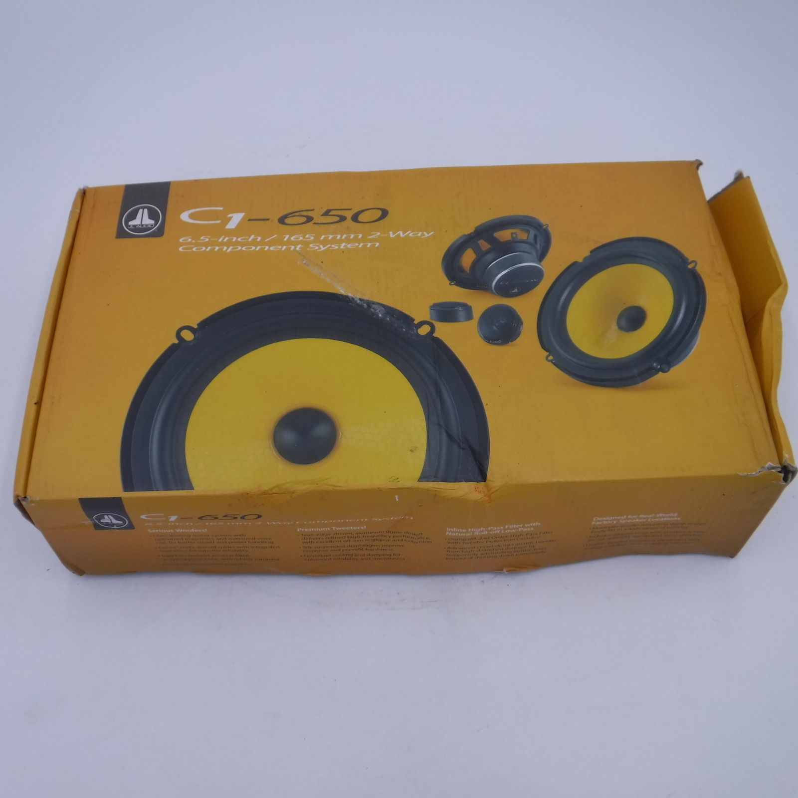 Set Of 2 JL Audio C1-650 - 6.5", 165mm 2-Way Component Car Speaker ...