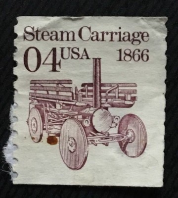 United States - 1866 Steam Carriage 04 cents 1991 Sg:US 2477 | eBay