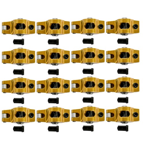 Fits Chevrolet SBC 350 400 1.5 Ratio 7/16" Aluminum Full Roller Rocker ...