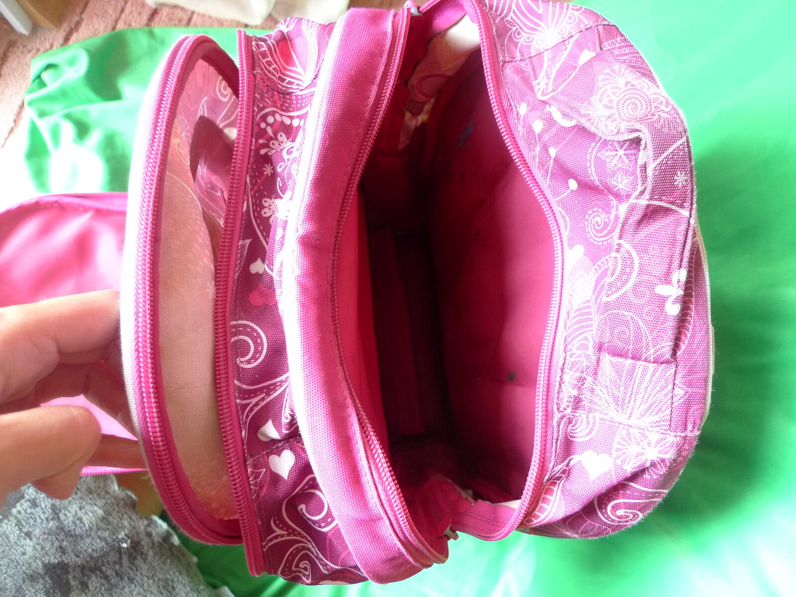 Good Qualitative Pink Kids School Bag Accessories Brief-case for Girls ...