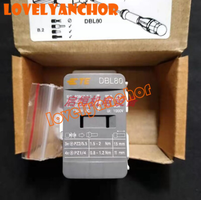 1PC ABB / TE DBL80 1SNL308010R0000 Terminal Block DBL Power ...