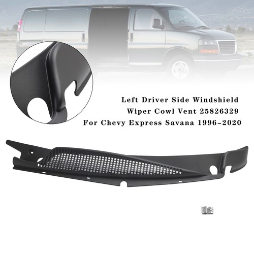 Left Driver Side Windshield Wiper Cowl Vent 25826329 For Chevy Express ...
