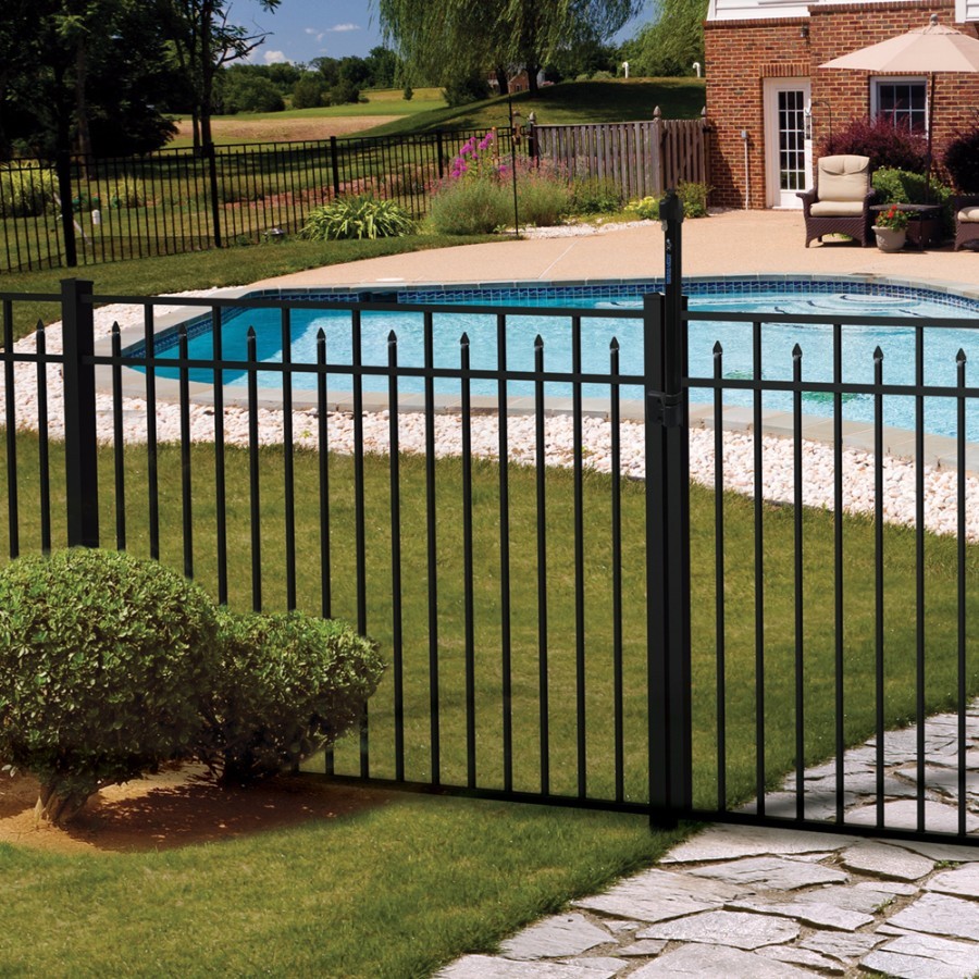 Black Aluminum Pool Fence Aluminum Fences | Campanella Fence