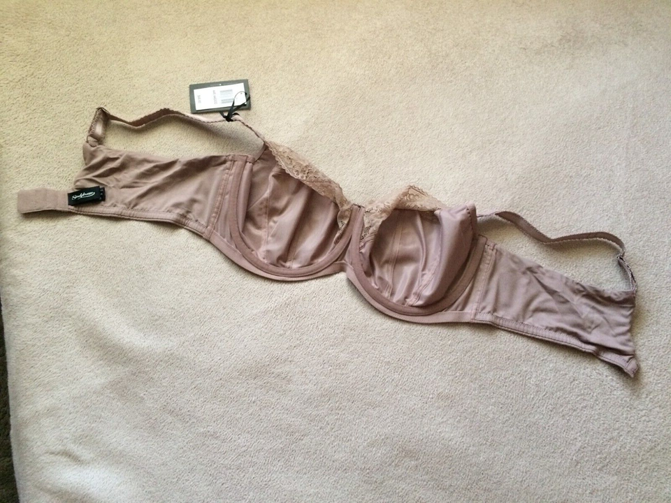 Sculptresse 44DDD (E) Chi Chi Balconnet Cappuccino Underwire Bra Style ...