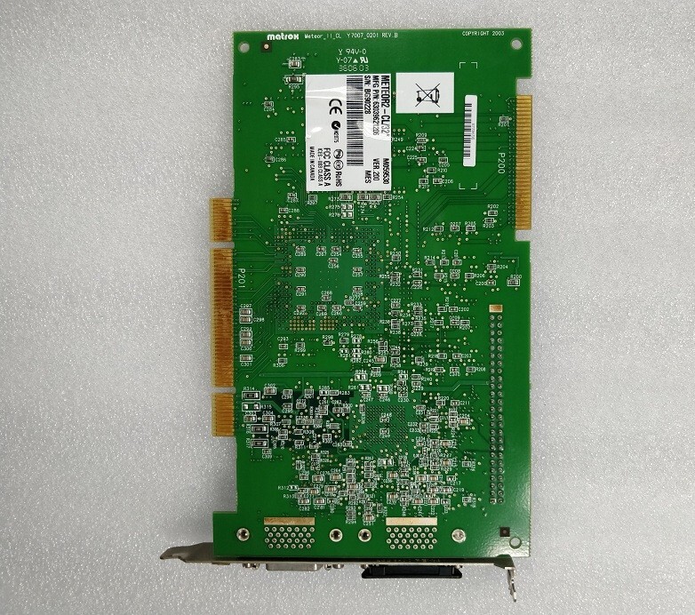 1pc Matrox Meteor_11_CL Y7007000201 REV.B Acquisition Card | eBay