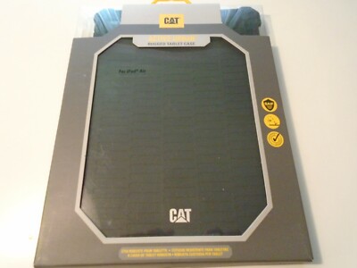 NEW Black Caterpillar CAT Active Urban Rugged Tablet Case for iPad Air ...
