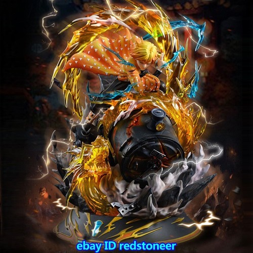 Agatsuma Zenitsu Demon Slayer Silver Fox 1/6 Scale Statue Animation ...