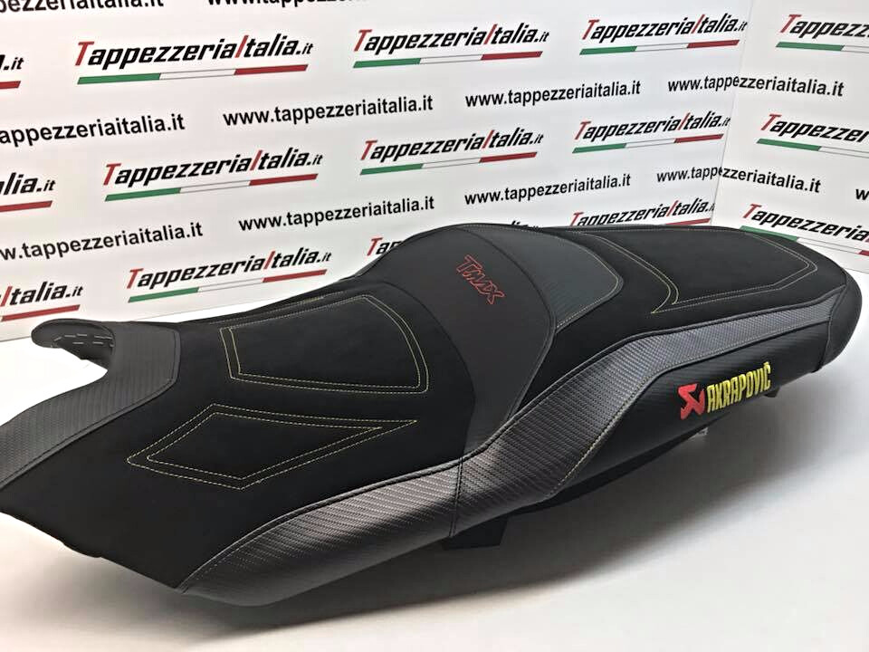 Yamaha T-max Tmax 530 17-18 Tappezzeria Italia Comfort Foam Seat Cover ...