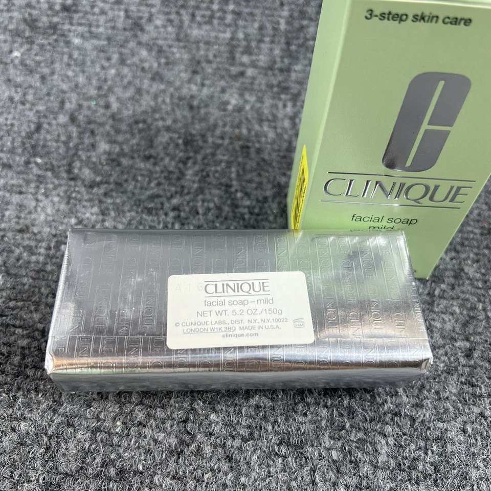 Clinique Facial Soap Mild 5.2 oz A16 (2016) New 3-Step Skin Care ...