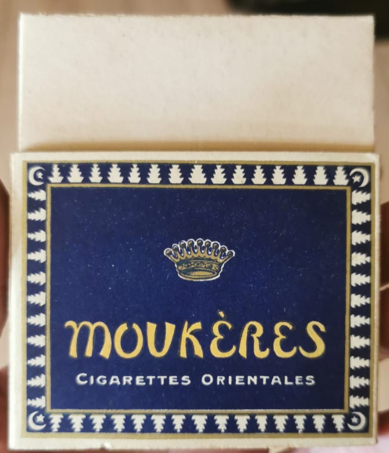 MOUKERES - 1910 empty 20s cigarette pack packet box | eBay UK