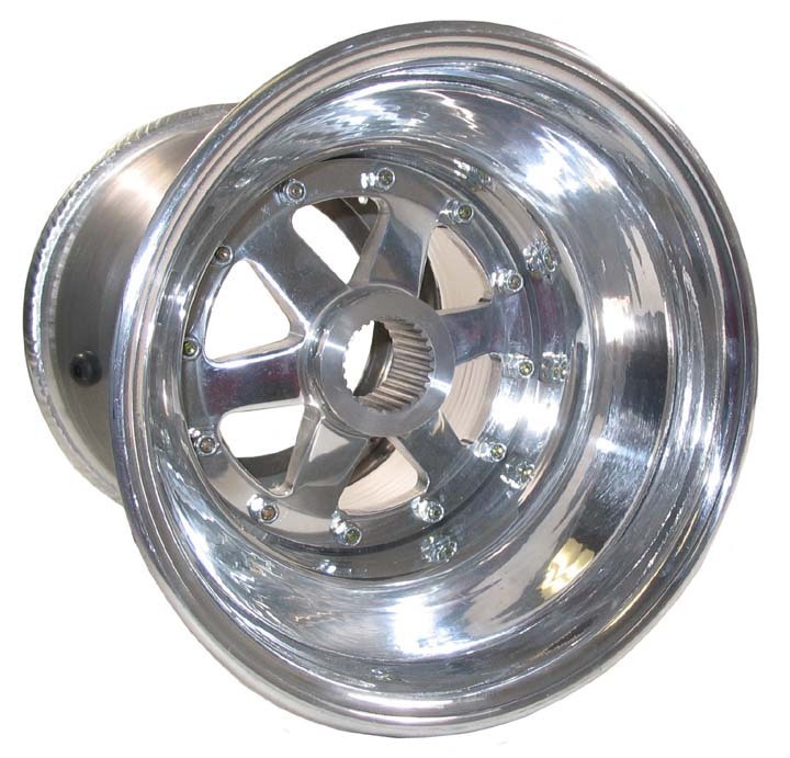 KEIZER ALUMINUM WHEEL,27 SPLINE,10x14",4",BEADLOCK,MICRO-SPRINT,600 ...