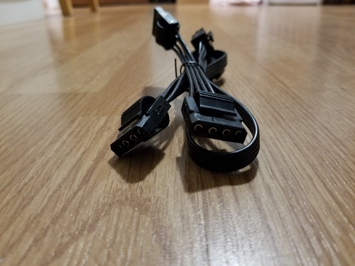 Peripheral Power Cable with 4 connectors Corsair HX/TXM Series ...