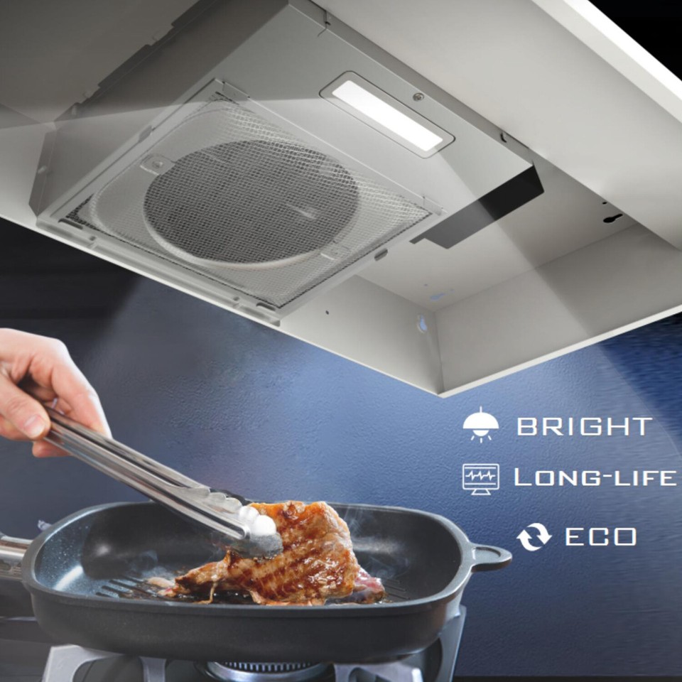 24/30/36inch Under Cabinet Range Hood Kitchen Cooking Vent 230CFM ...