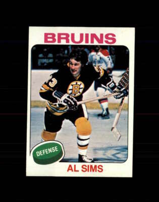 1975 Topps Hockey #136 Al Sims STARX 6.5 EX/MT+ CS68346 | eBay