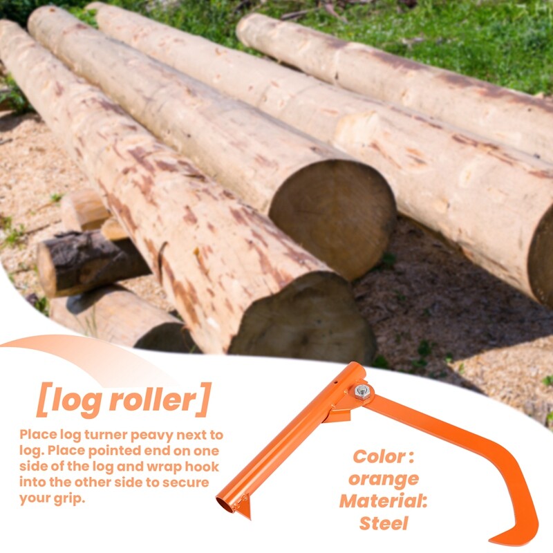Wood Logging Tool Log Roller Tool Carbon Steel Logging Cant Hook ...