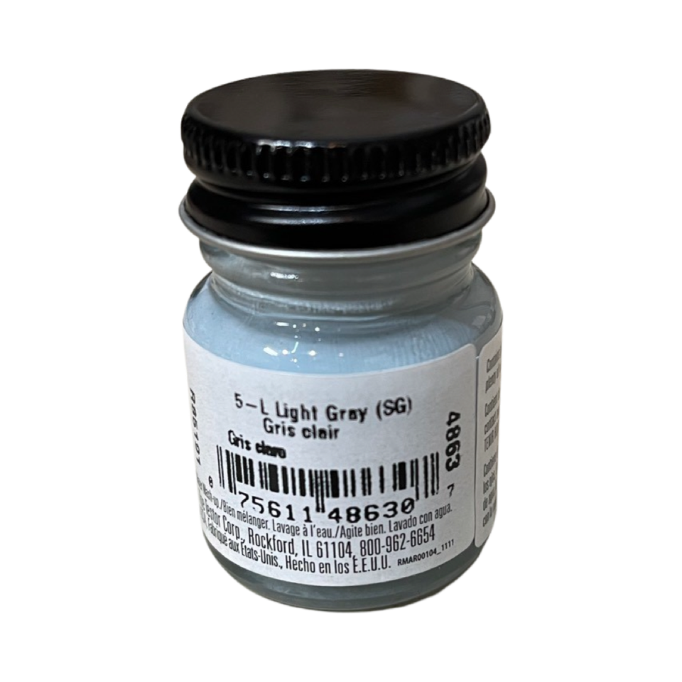 New TESTORS Light Gray, 4863, Acrylic, 0.5 fl oz | eBay