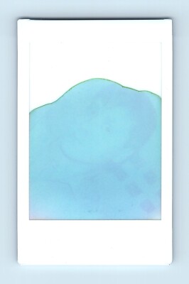 Original Photo Weird Color Abstract Bizarre Snapshot ODD CUT OFF over ...